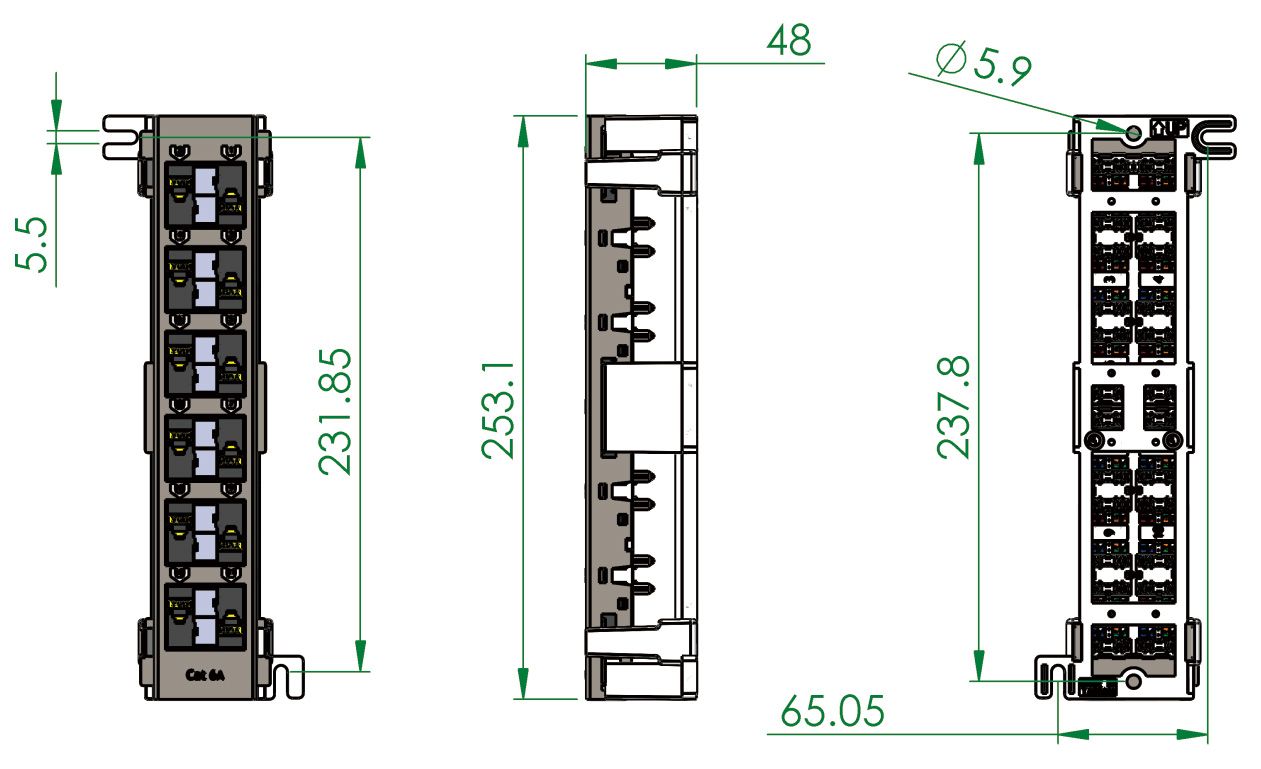 ISO/IEC Category 6a - Unshielded ISO Cat 6a / TIA Cat 6A Component ...